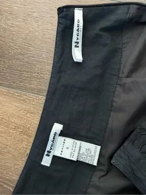 Nygard Collection | Skirts | 0 Cotton Black Embroidered Circle Aline ...